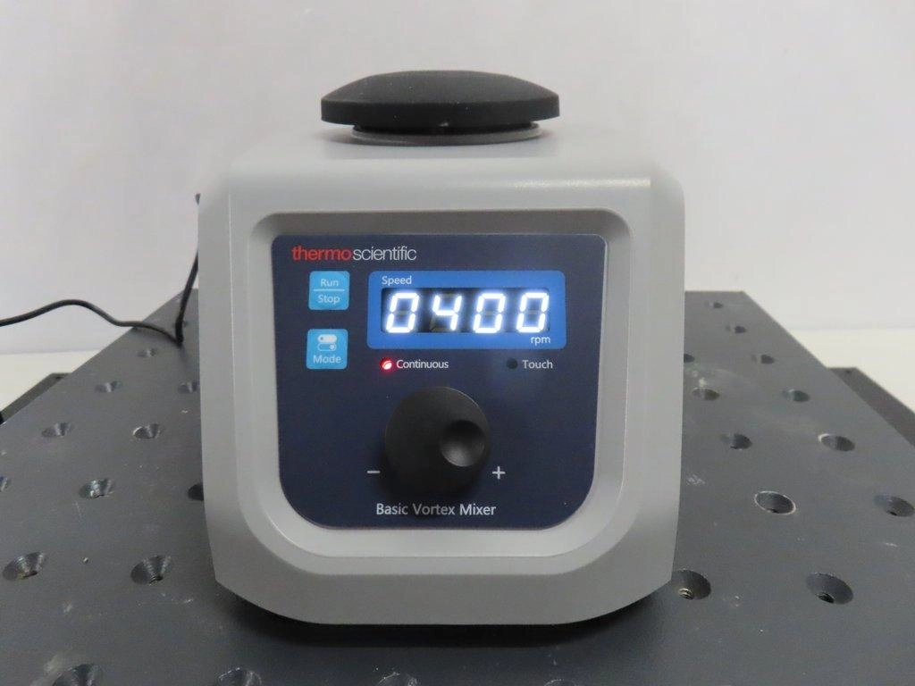 Thermo 88882011 Basic Vortex Mixer Small Benchtop Equipment 2800 RPM ...
