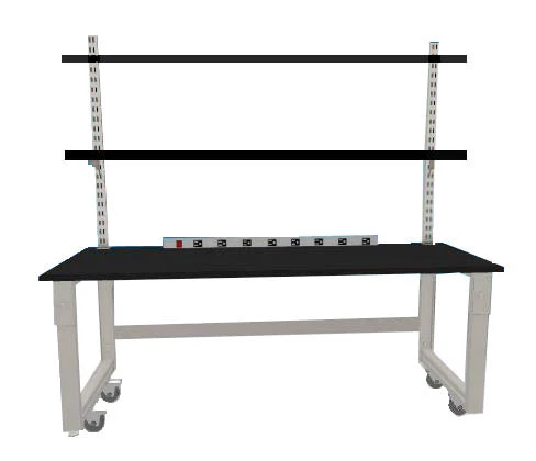 Quick Labs 6 foot light duty Modular lab bench with phenolic resin ...