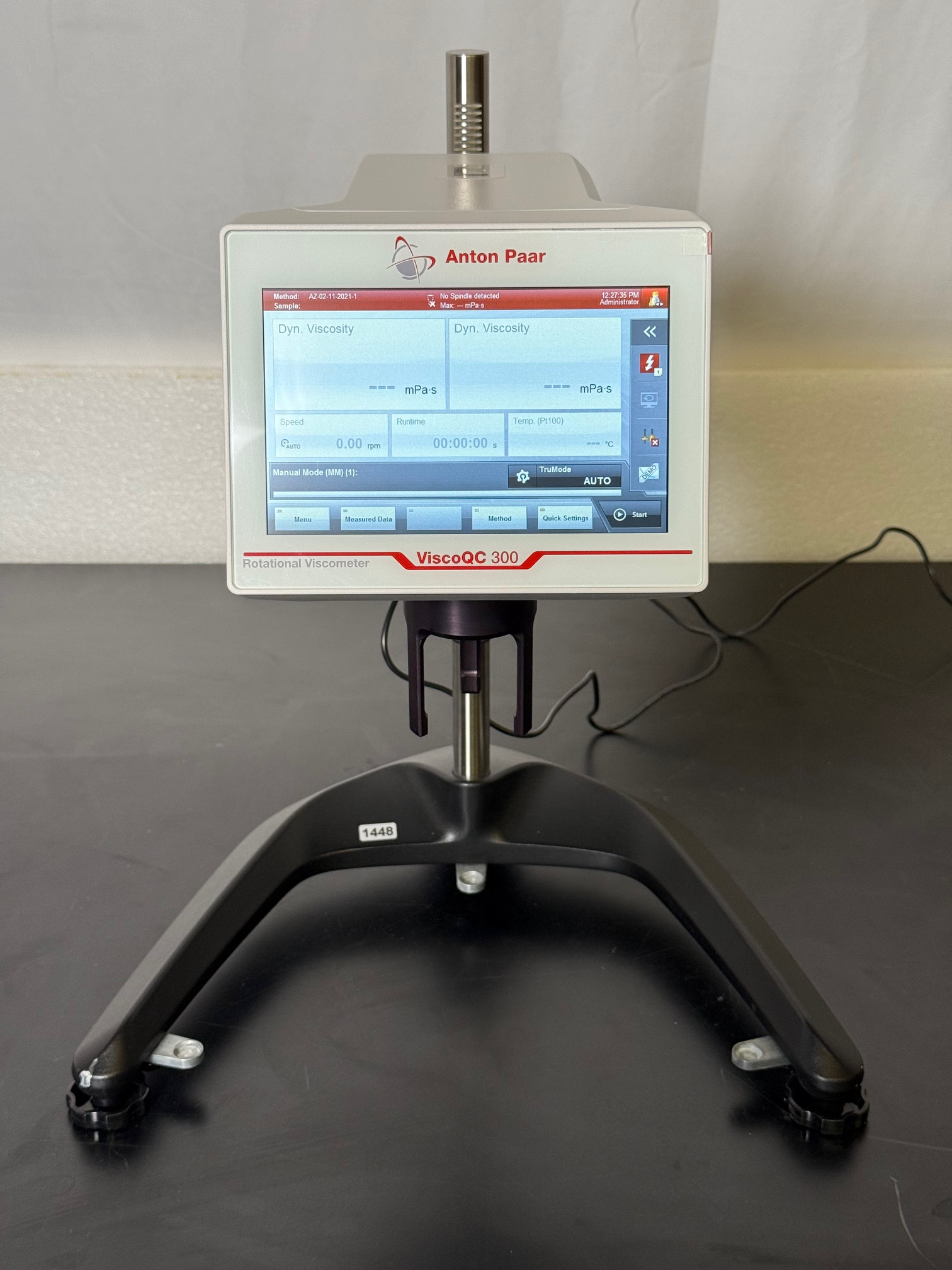 Anton Paar Rotational Viscometer ViscoQC 300 L, 0.1* mPa·s to 6,000,000 ...