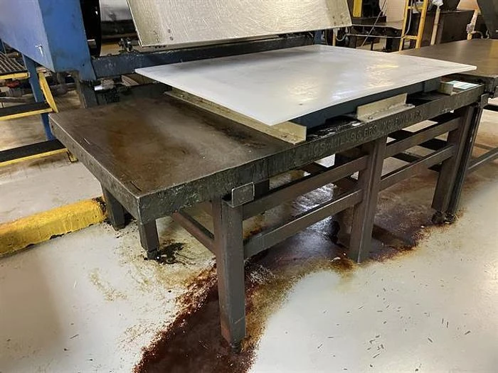 Thomas Mills 3 x 6 Ft Steel Water Cooled Table | LabX.com