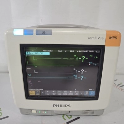 Philips Intellivue MP5 - ECG, OxiMax SpO2, NIBP Pa | LabX.com