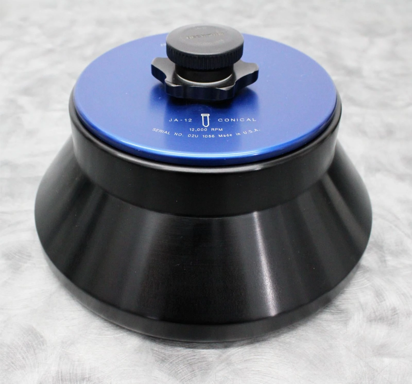 Beckman Coulter JA-12 Fixed-Angle Centrifuge Rotor 12x50mL 12,000 RPM ...