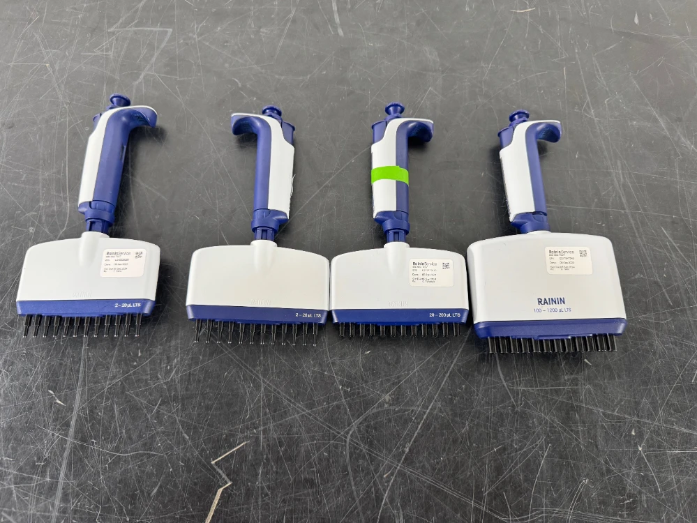 Rainin Pipet-Lite XLS Multichannel Pipettes - Quantity 4 | LabX.com