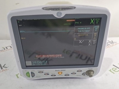 GE Healthcare Dash 5000 - Masimo SpO2 Patient Moni | LabX.com