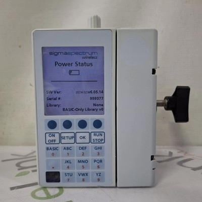 Baxter Sigma Spectrum with B/G Battery Infusion Pu | LabX.com