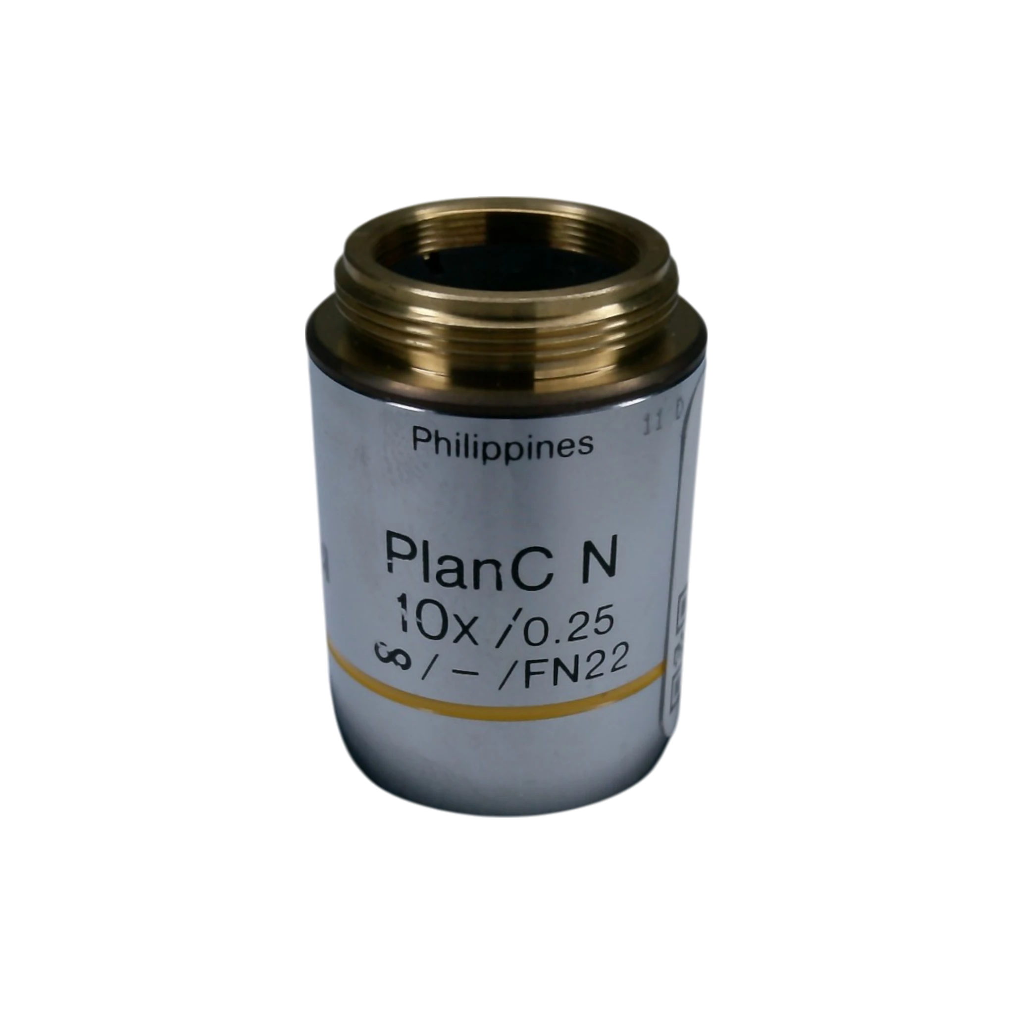 Olympus PlanC N 10x/0.25 RMS Thread Size PLCN10X Microscope Objective ...