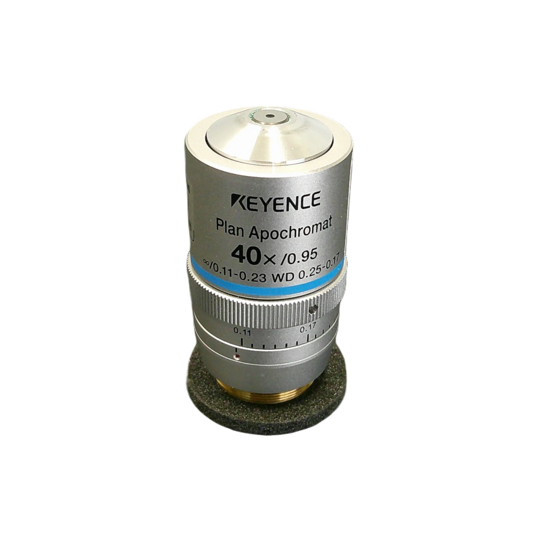 Keyence Plan Apochromat 40x/0.95 M25 Thread Size Microscope Objective ...