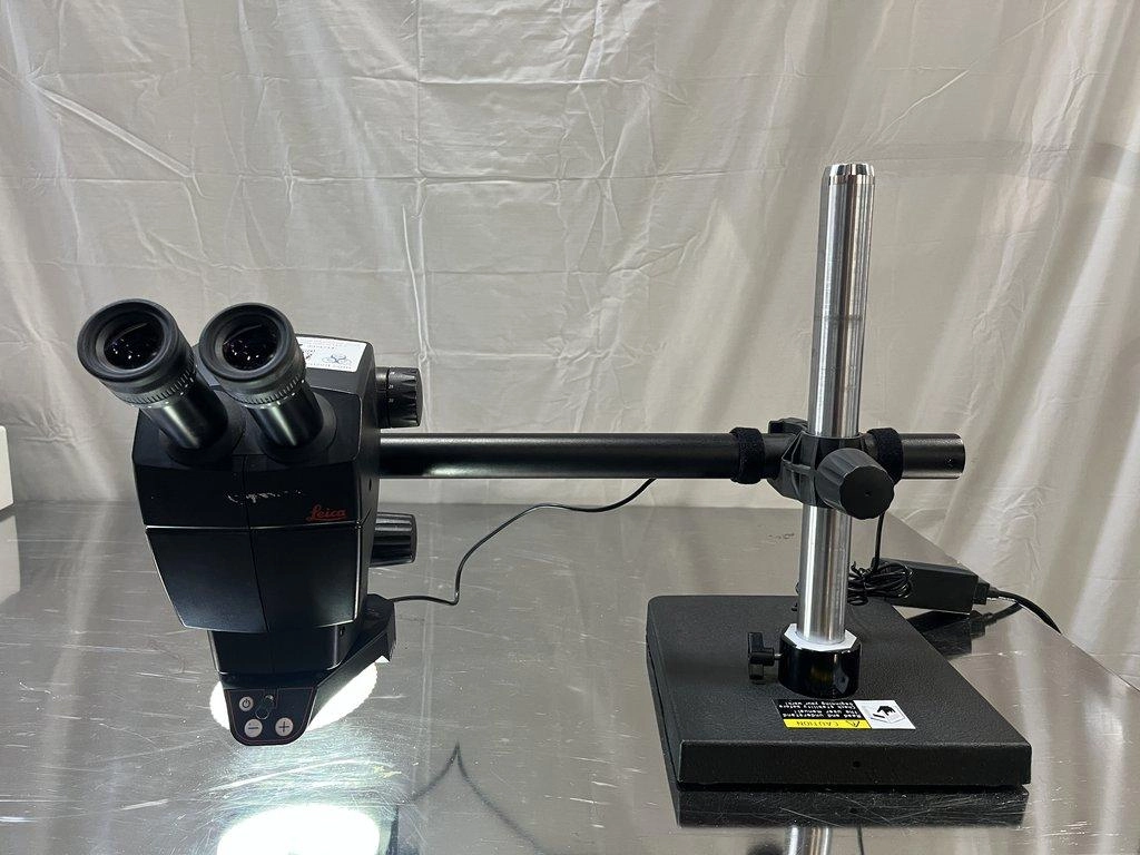 Leica A60 Stereo Microscope Boom Stand Unit Functional Powers On ...