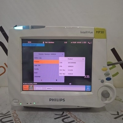 Philips IntelliVue MP30 Patient Monitor | LabX.com