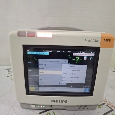 Philips Intellivue MP5 - ECG, Fast SpO2, NIBP, Pre | LabX.com