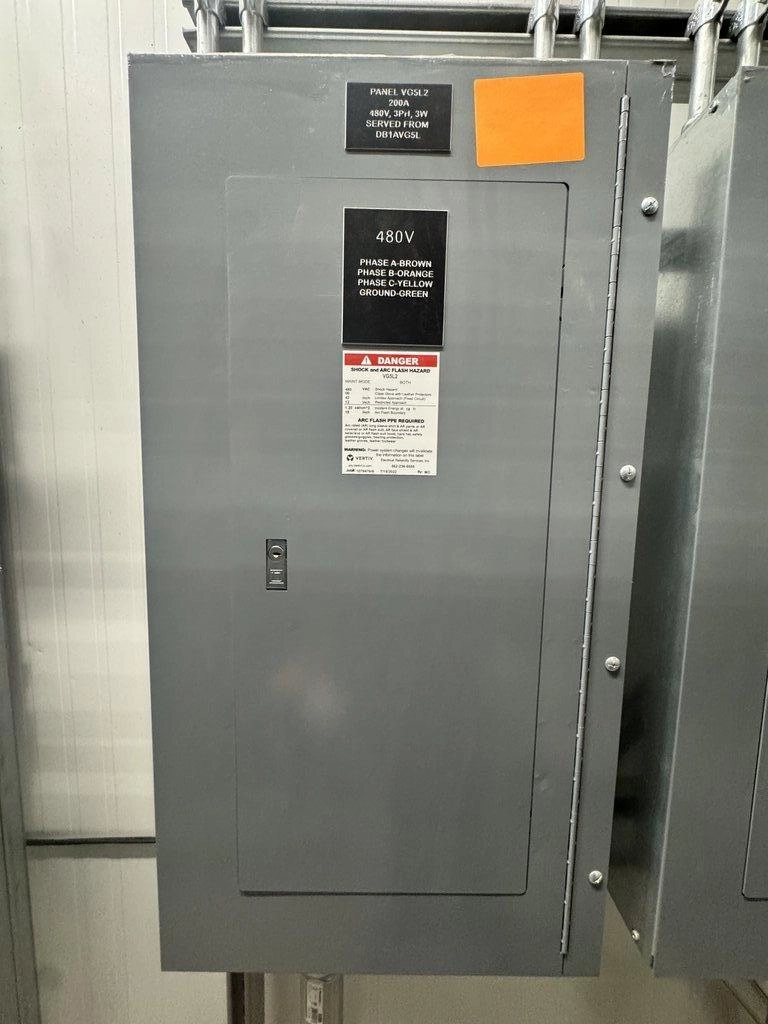 Panel VG2L5 480V 3PH Electrical Power Distribution Panel 200A ...