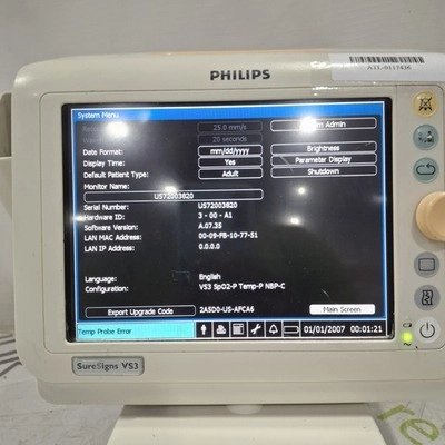 Philips Suresigns VS3 Vital Signs Monitor | LabX.com