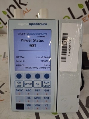 Baxter Sigma Spectrum 8.00.04 w/ A/B/G/N Battery I | LabX.com