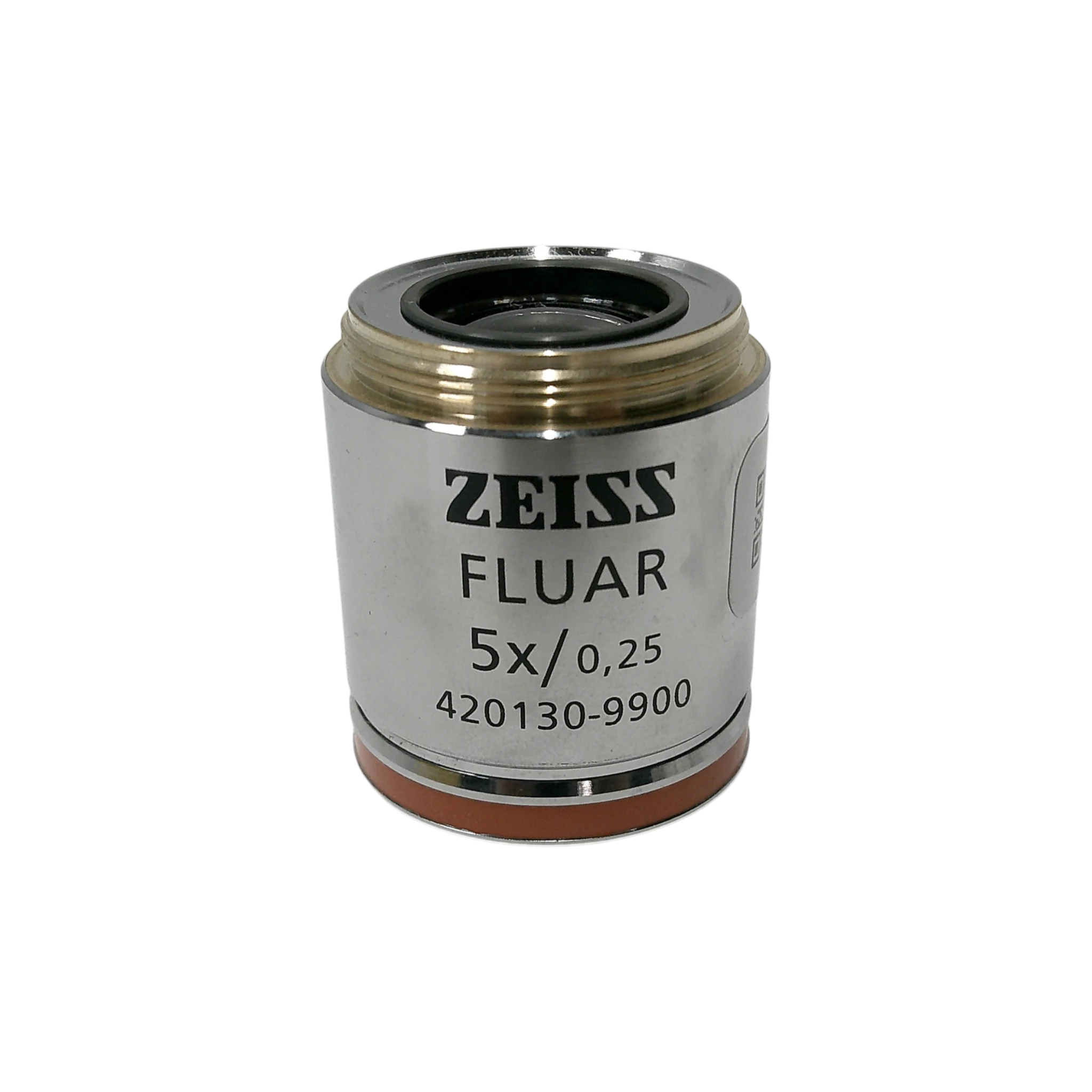 Zeiss Fluar 5x/0.25 M27 Thread Size Microscope Objective | LabX.com
