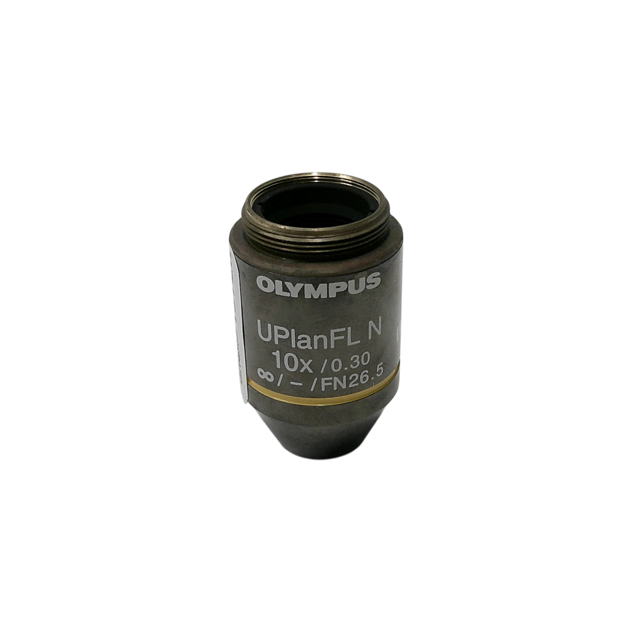 Olympus UPlanFL N 10x/0.30 RMS Thread Size Microscope Objective | LabX.com