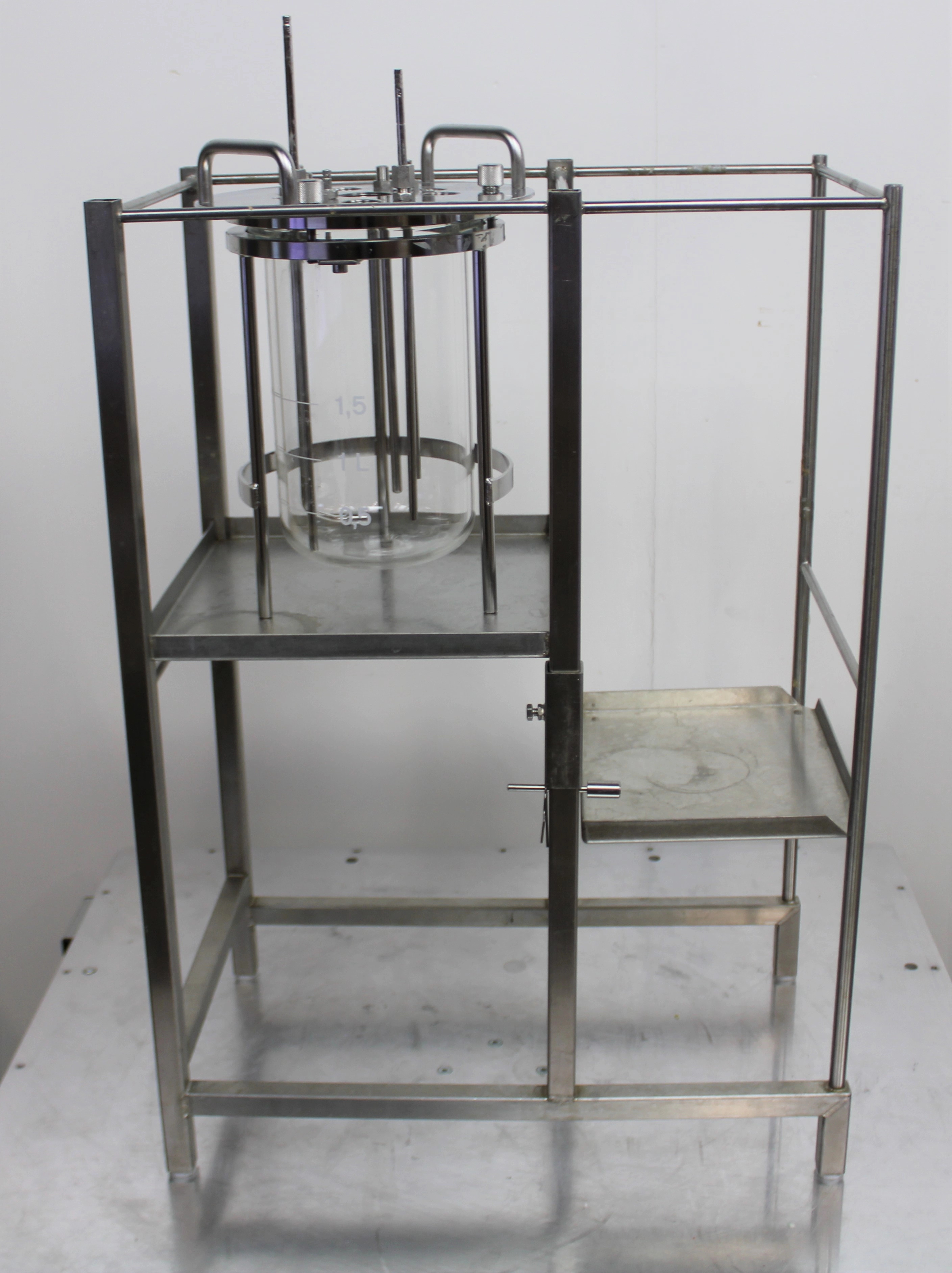 Sartorius Chromatography Column 2L Capacity w/ Base Glass Length 24cm ...