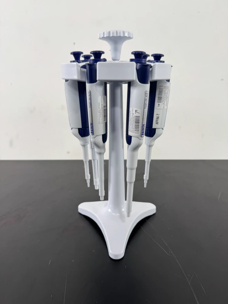Rainin Pipet-Lite XLS Single Channel Pipettes w/Stand - Quantity 7 ...