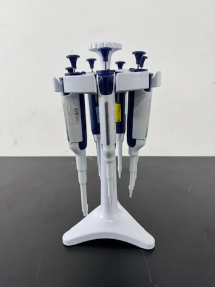 Rainin Pipet-Lite XLS Single Channel Pipettes w/Stand - Quantity 7 ...
