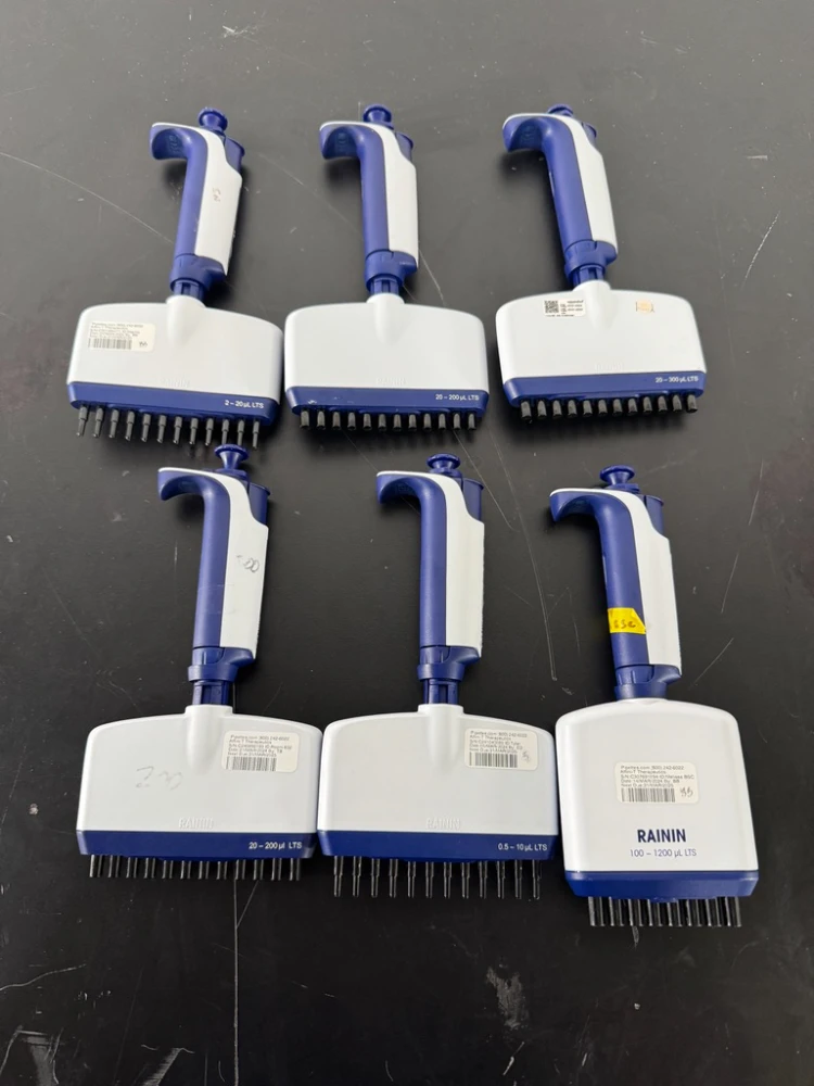 Rainin Pipet-Lite XLS Multichannel Pipettes - Quantity 6 | LabX.com