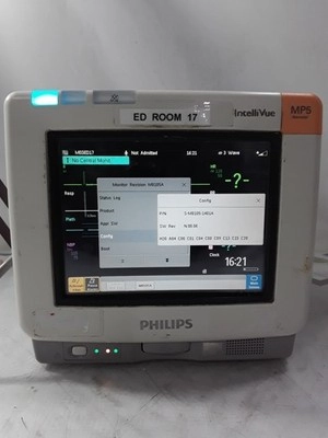 Philips IntelliVue MP5 Neonatal Fast SpO2, ECG, NI | LabX.com