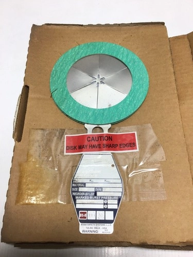 BS&B Safety System A9080068-4 Rupture Disk 3" Type | LabX.com