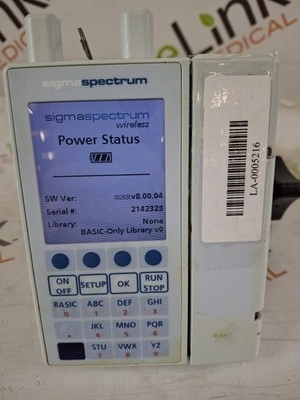 Baxter Sigma Spectrum 8.00.04 w/ A/B/G/N Battery I | LabX.com