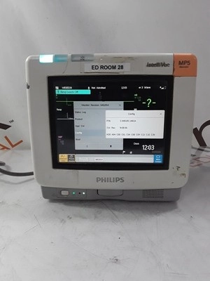 Philips IntelliVue MP5 Neonatal Fast SpO2, ECG, NI | LabX.com