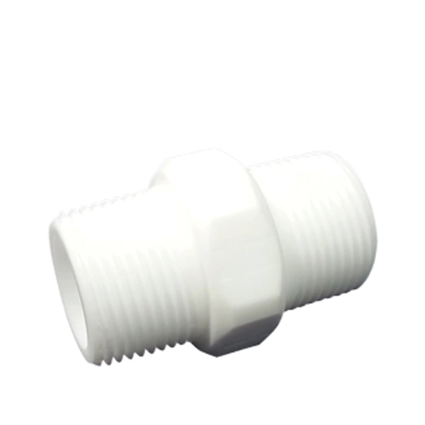 Ace Glass PTFE 1/8in. Male NPT Pipe Hex Nipple 12717-02 | LabX.com