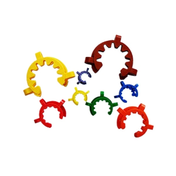 Ace Glass Joint Clips, 34/45, Keck Type, Pom Acetal Resin, Orange, Pk ...