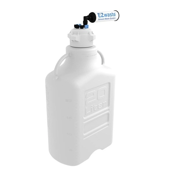 Foxx Life Sciences EZwaste Safety Vent Carboy 20L High Density Poly ...