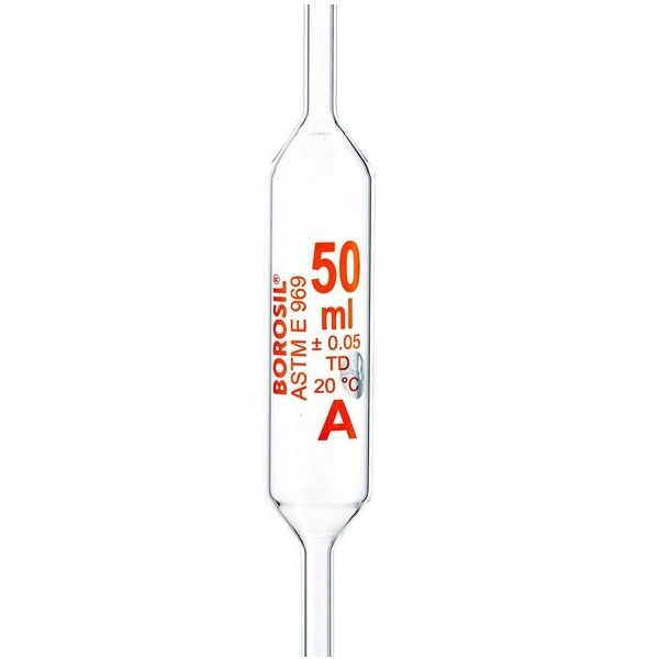 Foxx Life Sciences 100ml Borosil Volumetric Pipette Bulb Class A ASTM ...