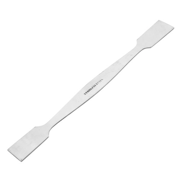 Eisco Dual End Spatula, 5.9" - Stainless Steel, Polished - Flat Blades ...