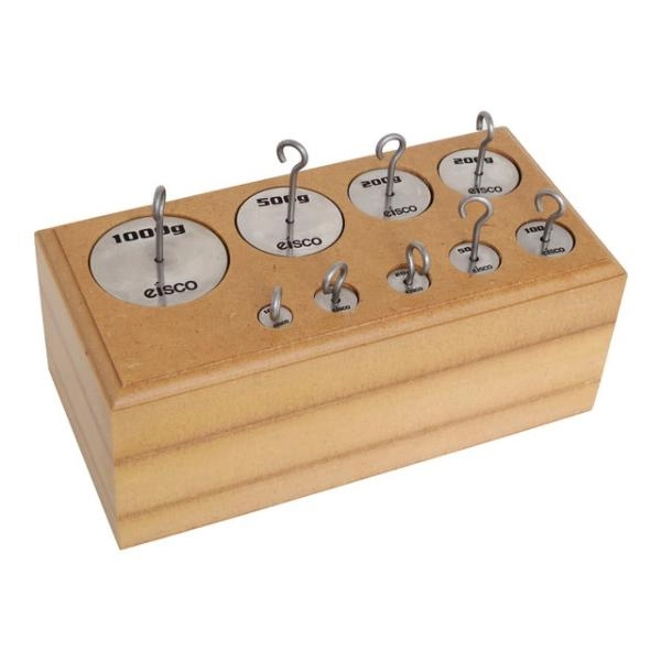 Eisco Labs Hooked Weights Set - Stainless Steel, Capacity 1000gm ...