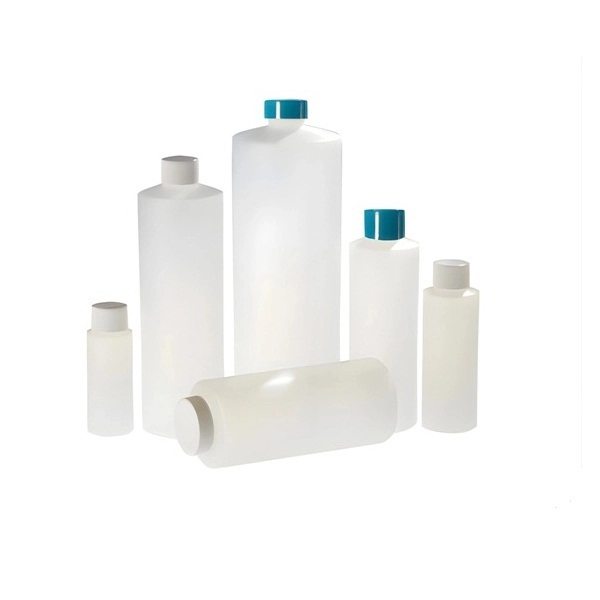 Qorpak 2oz (60ml) Natural HDPE Cylinder with 24-410 White PP ...
