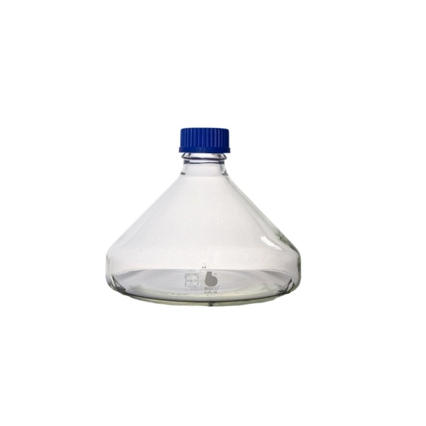 Bellco Fernbach Flask w/ 6 Baffles & Membrane Screw Cap, 1800mL, 1/Case ...