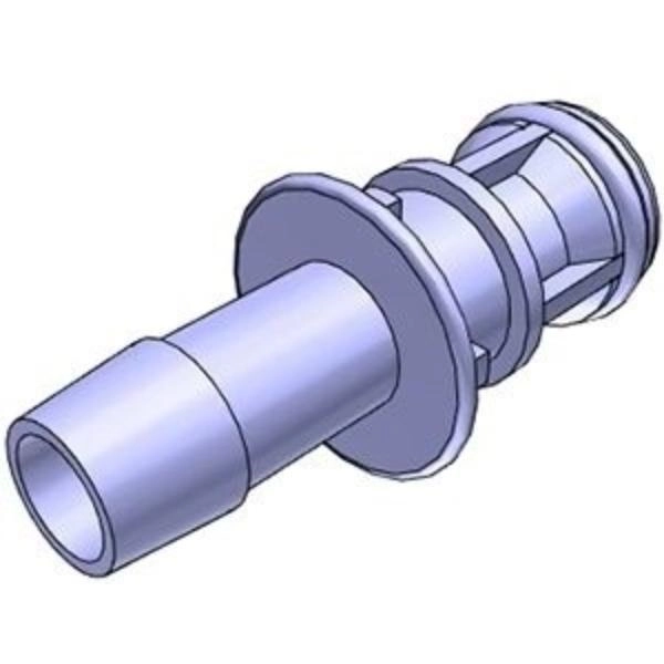 Bellco EZBio MPC Connector, Male MPC to 1/4" HB, Non-Valved, PC, 250/PK ...
