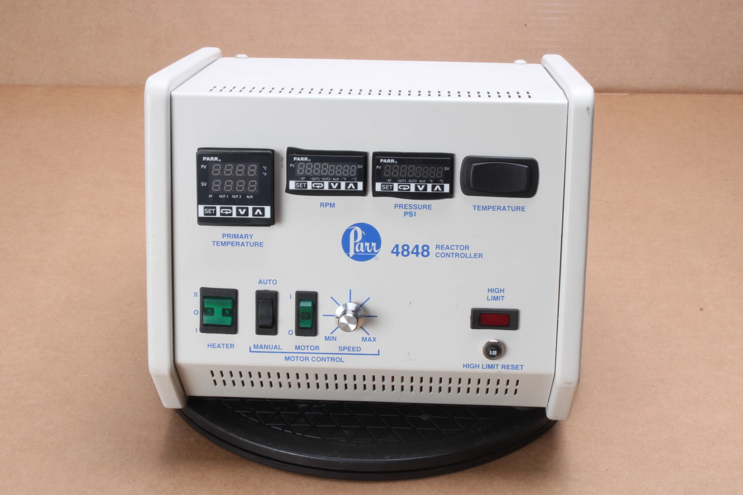 Parr 4848 Reactor Controller With Power Cable | LabX.com