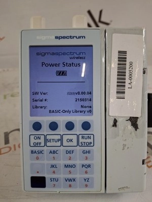 Baxter Sigma Spectrum 8.00.04 w/ A/B/G/N Battery I | LabX.com