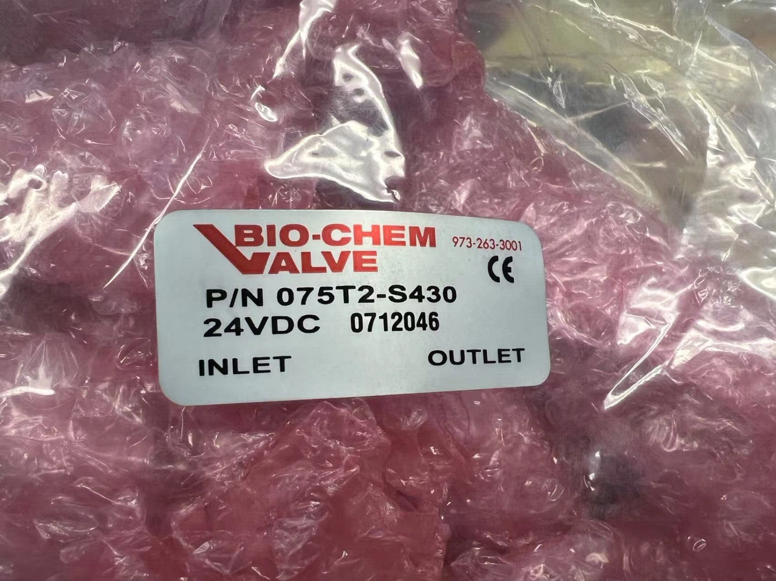 Bio-Chem Valve, Inc.- Part #075T2-S127, Isolation | LabX.com