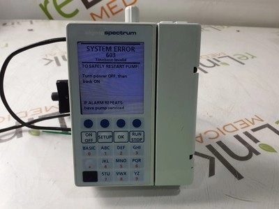 Baxter Sigma Spectrum with B/G Battery Infusion Pu | LabX.com