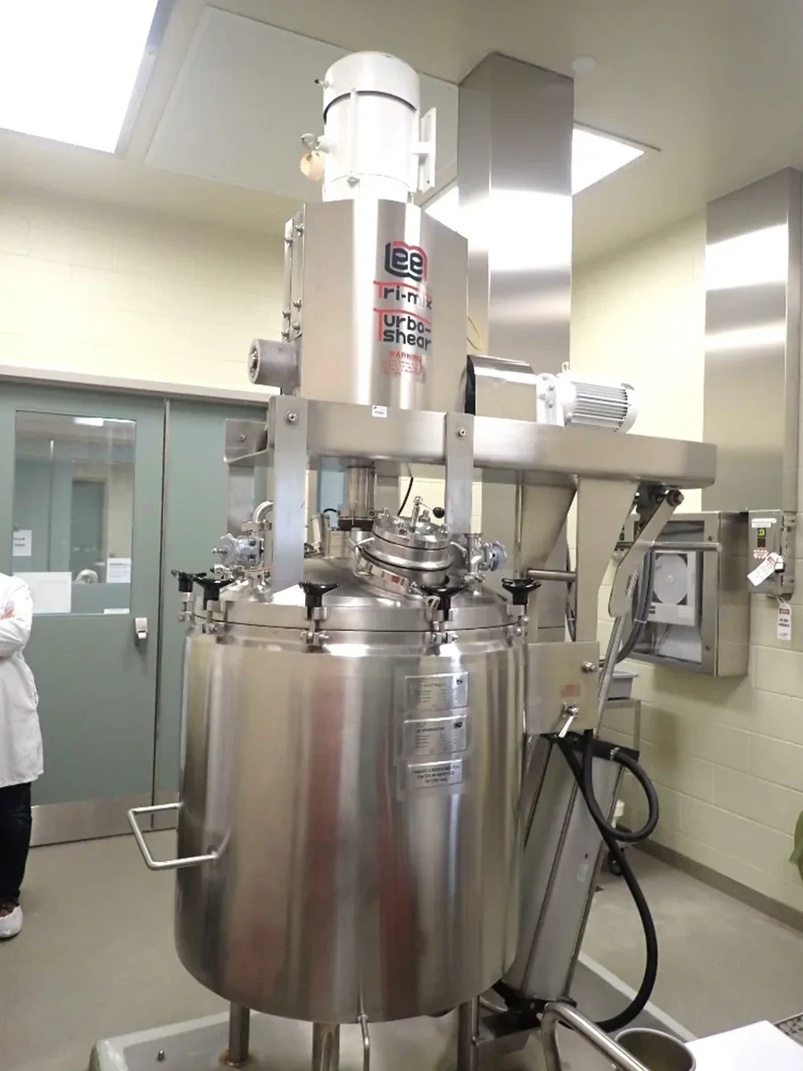 60 Gallon LEE Tri-Mix Turbo-Shear Vacuum Mixing Kettle Model 60D12T ...