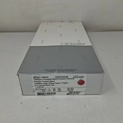 Biomet, Inc. 51-109070 Taperloc Complete Micro Pri | LabX.com