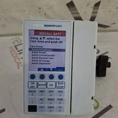 Baxter Sigma Spectrum 8.00.04 w/o Battery Infusion | LabX.com