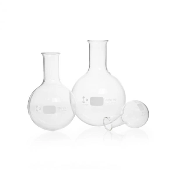 DWK Life Sciences 10000 mL Duran Round Bottom Flask, narrow neck Cs/1 ...