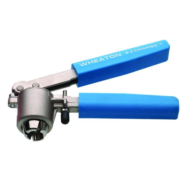 DWK Life Sciences Wheaton E-Z Crimper Attaches 13 mm Standard Aluminum ...
