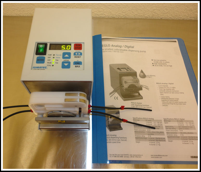 Ismatec REGLO ISM 832 Dispensing 2 Channel Cassette Pump w WARRANTY ...