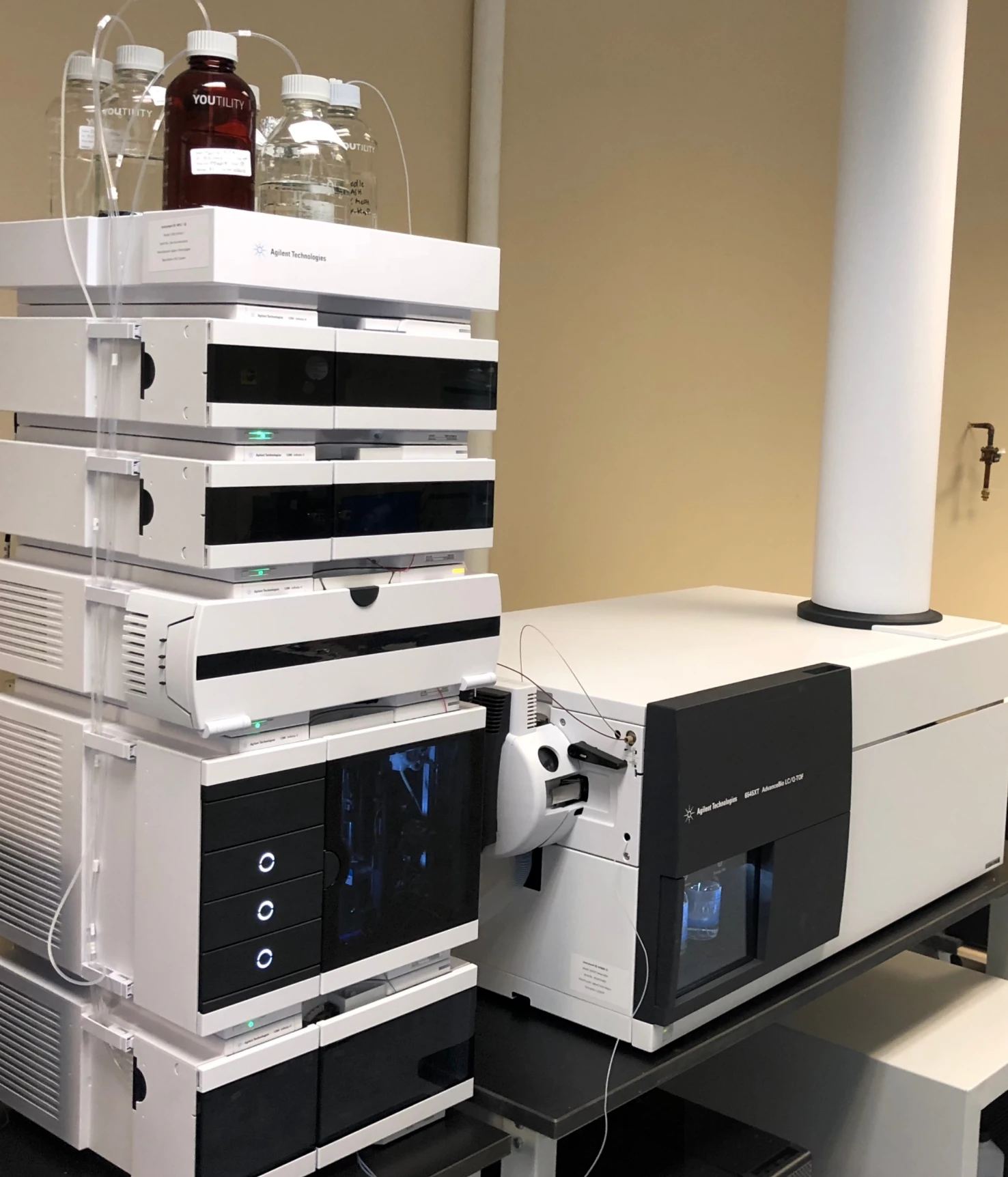 Agilent 6545 LC/Q-TOF System with Agilent 1290 Infinity II DIODE ARRAY ...