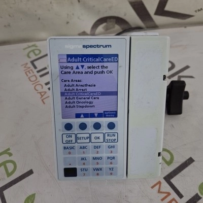Baxter Sigma Spectrum 8.01.00 w/o Battery Infusion | LabX.com
