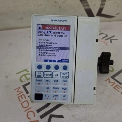 Baxter Sigma Spectrum 8.01.00 w/o Battery Infusion | LabX.com