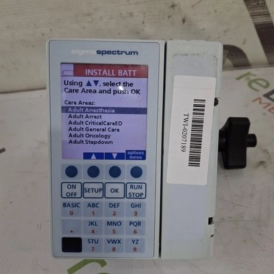 Baxter Sigma Spectrum 8.01.00 w/o Battery Infusion | LabX.com